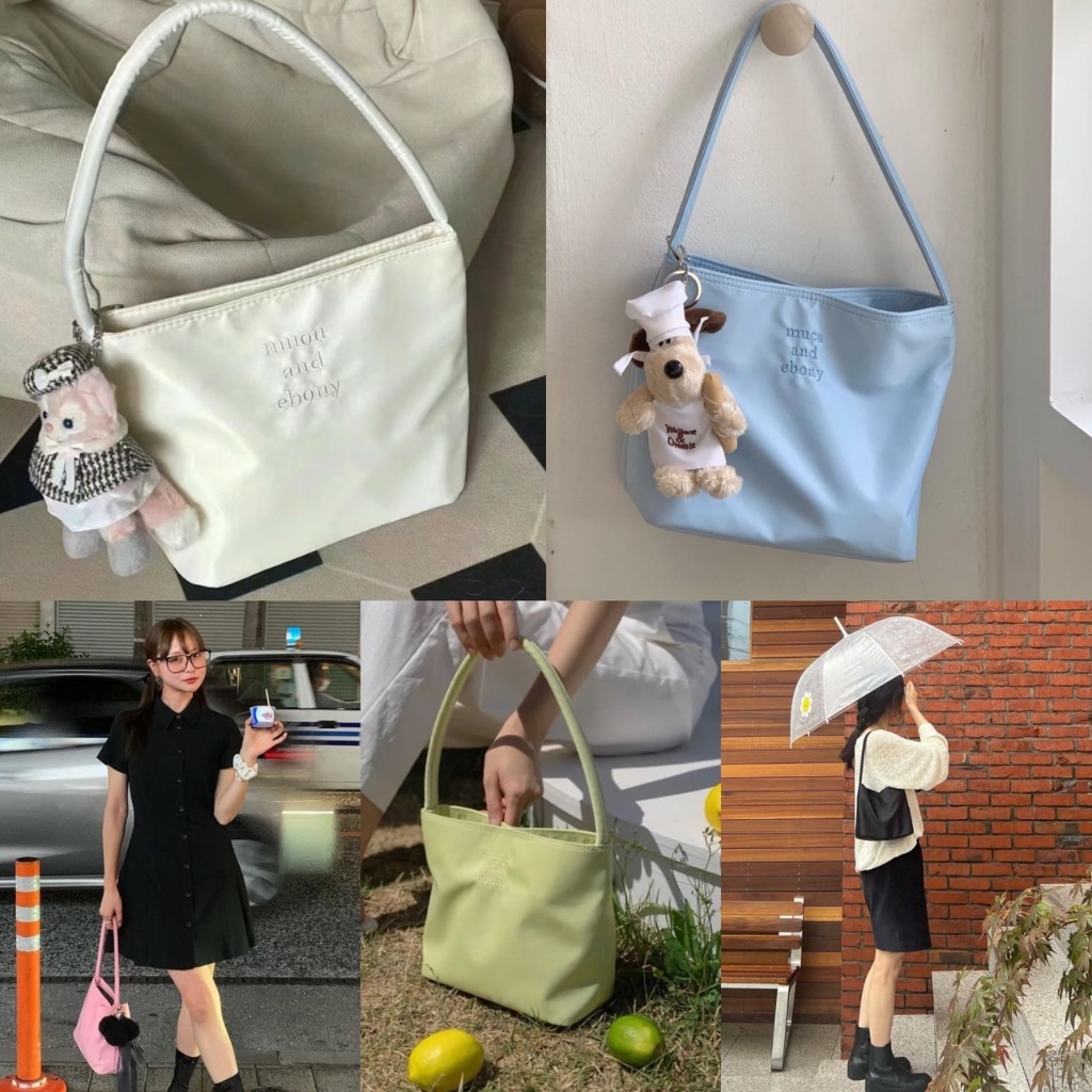 #現貨供應 MUCU AND EBONY NEAREST BAG 尼龍包 手提 肩背包 | 蝦皮購物