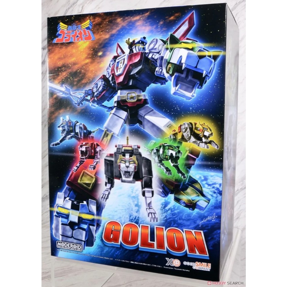 【WS】Good Smile MODEROID 五獅合體 百獸王 GOLION 聖戰士 組裝模型 | 蝦皮購物
