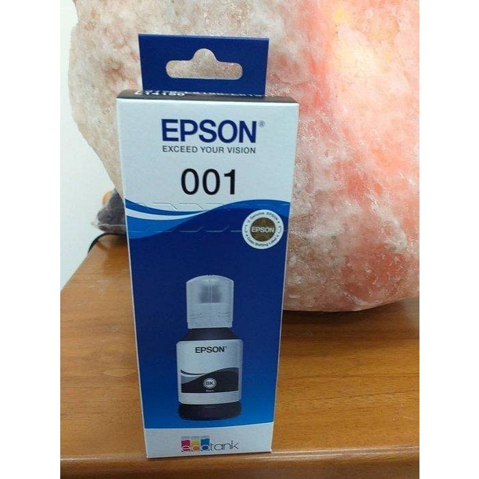 T03Y100 EPSON 001 黑色原廠墨水罐 L4160、L4150、L6170、L6190 | 蝦皮購物