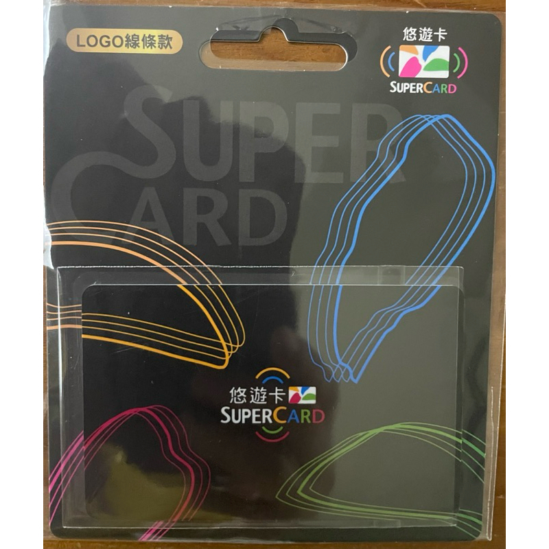 🔥快速出貨🔥 免運可刷卡💯 🌈 SuperCard 超級悠遊卡 LOGO線條款 超級悠遊卡 交通卡 | 蝦皮購物