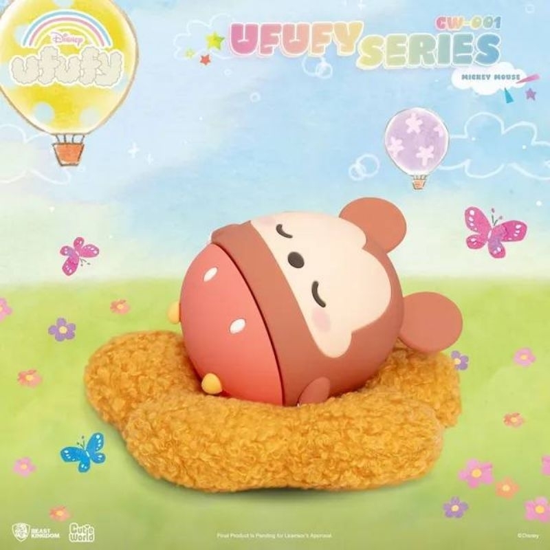 盲盒 野獸國 CW-001 Ufufy圓滾滾系列 米老鼠 花栗鼠 史迪奇 維尼 唐老鴨 | 蝦皮購物