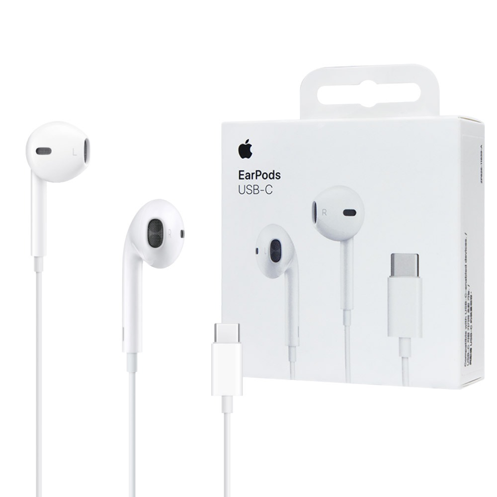 Apple 蘋果原廠官方 EarPods 線控耳機 USB-C【A3046 / 保固一年】 | 蝦皮購物