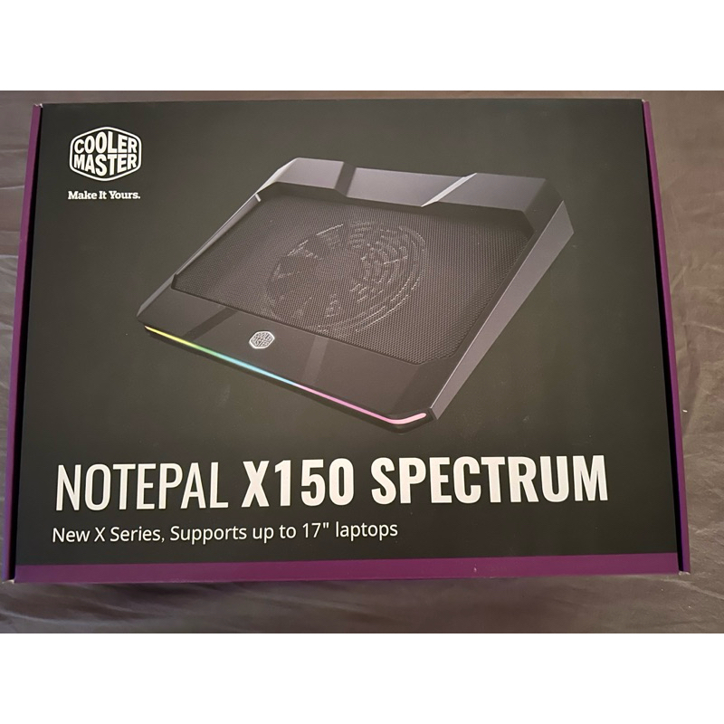 （二手）酷碼Cooler Master Notepal X150 Spectrum RGB筆電散熱架 | 蝦皮購物