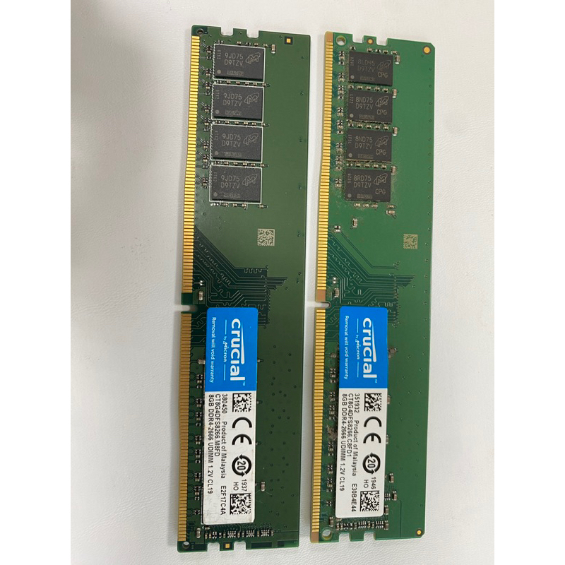 crucial 美光 DDR4 2666 8G 保固14天 | 蝦皮購物