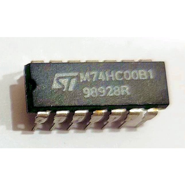 74LS00 7400 反及閘 NOT AND Gate DIP-14(購物需滿 100元才出貨) | 蝦皮購物