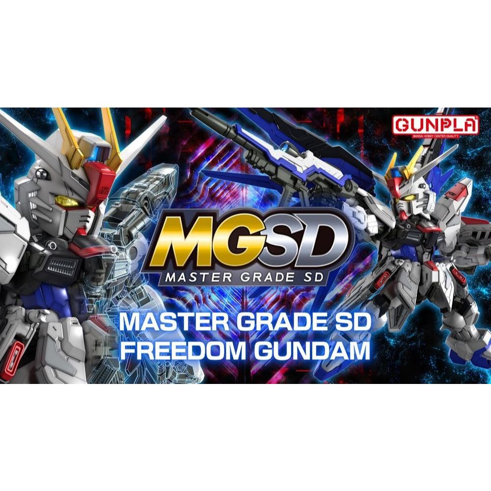 「嚕米模型屋」全新現貨 BANDI 組裝模型 MASTER GRADE SD MGSD 自由鋼彈 組裝模型 | 蝦皮購物