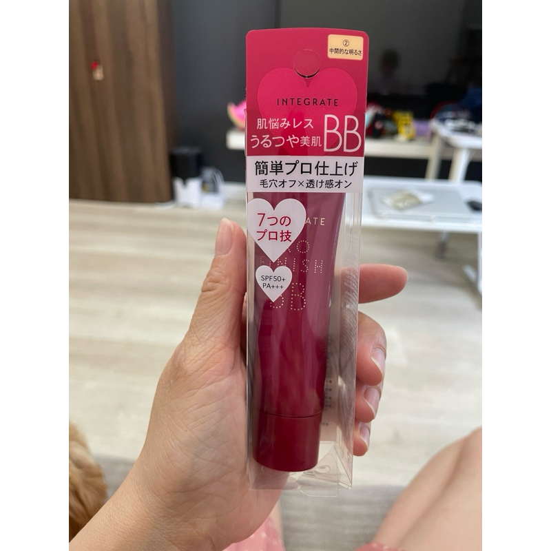 日本帶回 現貨 INTEGRATE 櫻特芮 柔焦輕透美肌BB霜 資生堂 | 蝦皮購物