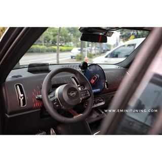 Mini Cooper Central Control Screen Protector Frame Mini Cooper Screen ...