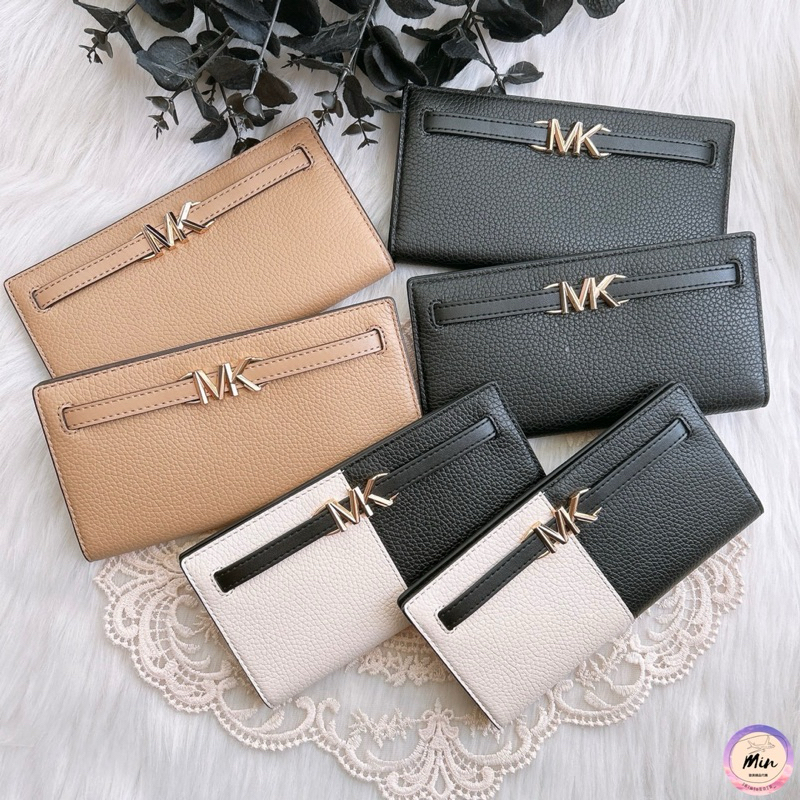 Min歐美代購·🔥台灣現貨Michael Kors,MK REED薄長夾/對開長夾/對摺長夾/免運費 | 蝦皮購物