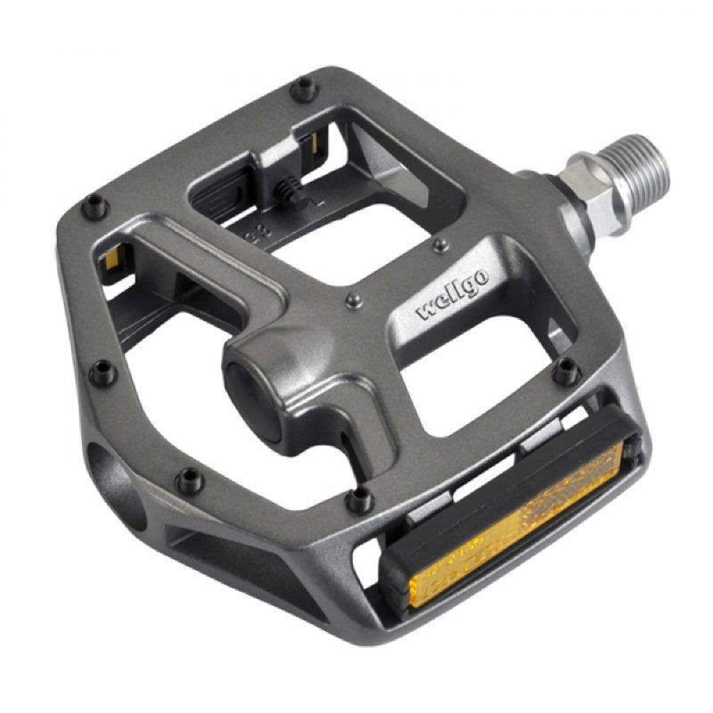 維格Wellgo MG-36鎂合金大面積替換式止滑釘自行車登山車灰色腳踏板 | 蝦皮購物
