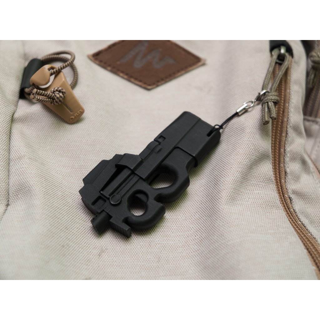 GUMO DESIGN ™ P90 吊飾 3D列印獨家製品 | 蝦皮購物