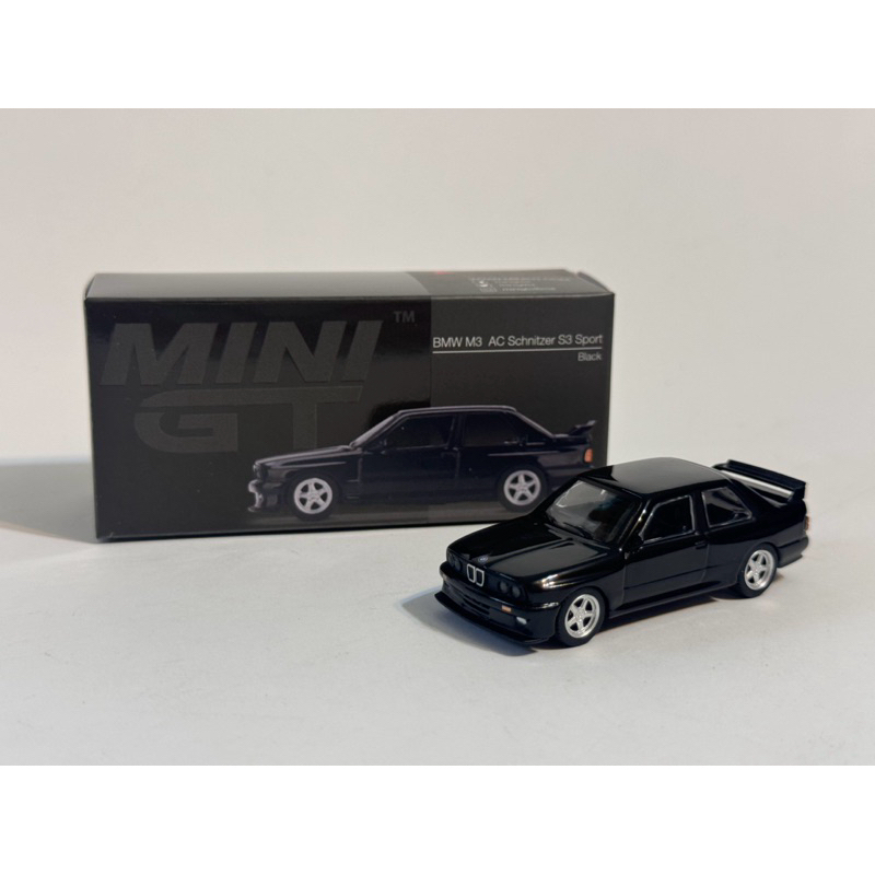 Mini GT 119 BMW E30 M3 AC Schnitzer S3 Sport 黑 絕版 稀有 | 蝦皮購物