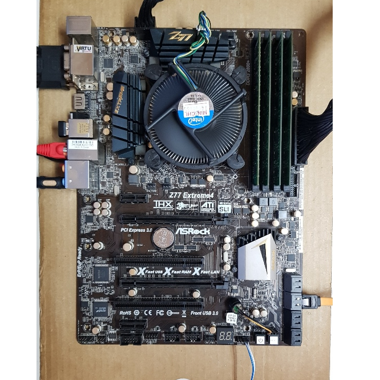 ASRock 華擎 Z77 Extreme 4 主機板 1155腳位 附擋板 Z77 | 蝦皮購物