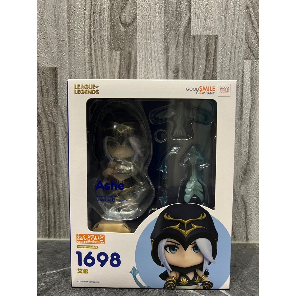 【查德公仔】現貨 GSC Q版 黏土人 1698 英雄聯盟 League of Legends 艾希 PVC可動完成品 | 蝦皮購物