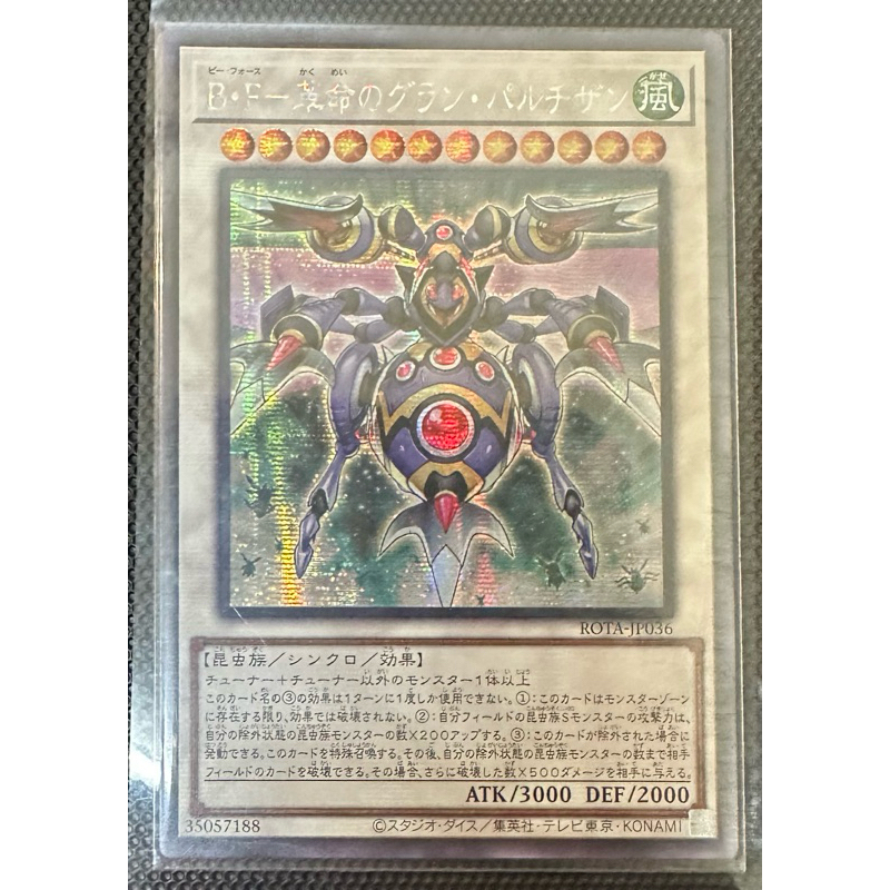 「雜貨小舖」遊戲王 ROTA-JP036 B・F 革命的大游擊蜂 韓紙(半鑽) | 蝦皮購物