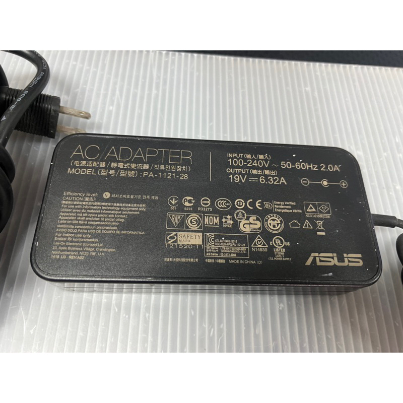 原廠 華碩ASUS 19V 6.32A 5.5*2.5mm PA-1121-28 變壓器 充電器 二手$450 | 蝦皮購物