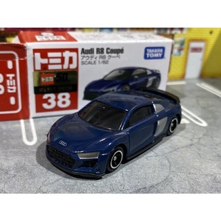 TOMICA NO.38 R8 COUPE 多美 奧迪 新車貼1/64 1:64 鋼鐵人 模型車 兒童玩具 | 蝦皮購物
