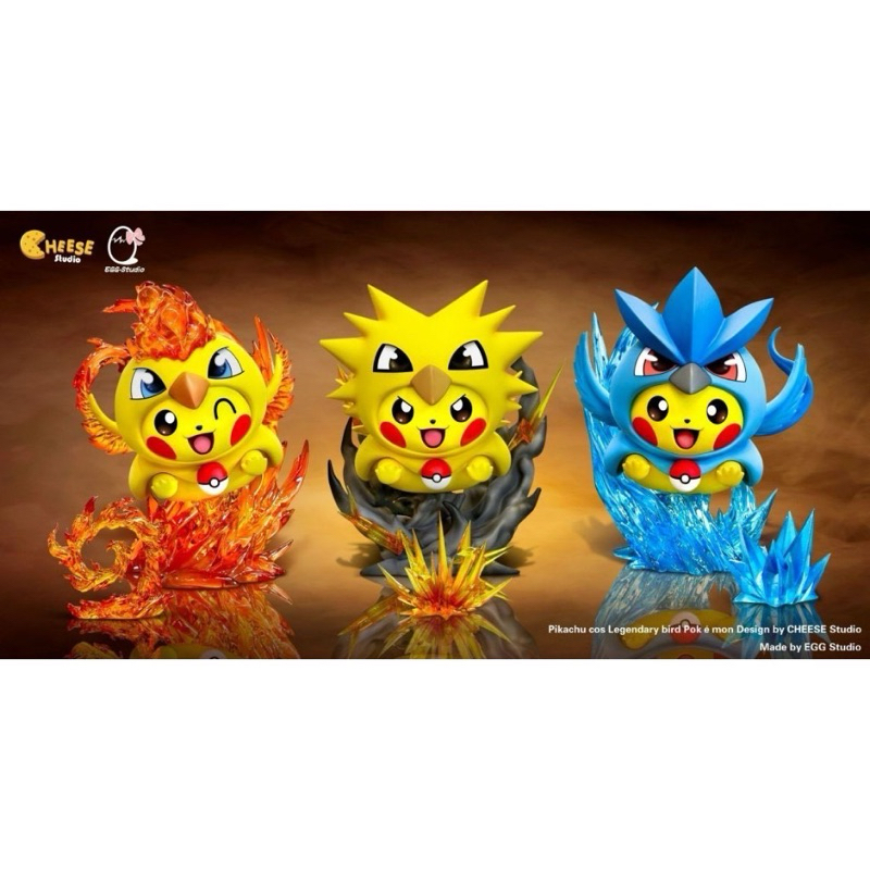 EGG & CHEESE Studio 寶可夢GK 神獸 火焰鳥 急凍鳥 三神鳥 | 蝦皮購物