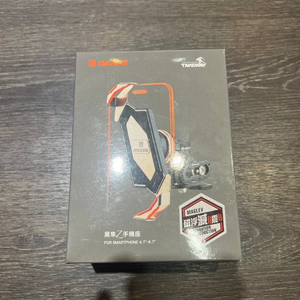 【台南新發車業】TAKEWAY LA1-PH05 黑隼 黑準 Z手機座 (後照鏡版) 標準厚殼版 磁浮減震 超穩 不晃 | 蝦皮購物