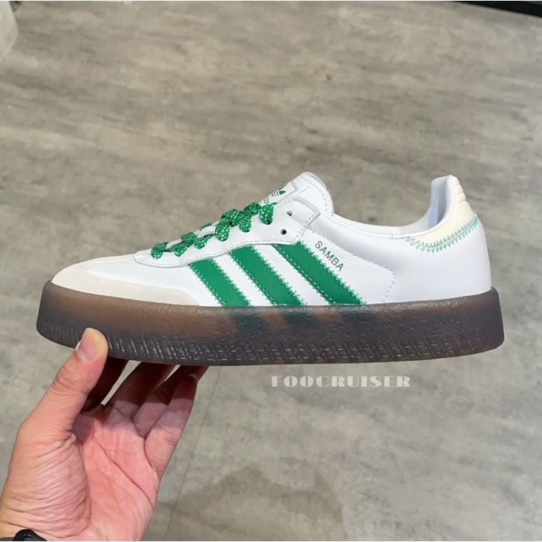 [ ADIDAS ] SAMBAE 女鞋 厚底休閒鞋 三葉草 森巴 SAMBA 休閒鞋 增高 經典休閒鞋 IE9105 | 蝦皮購物