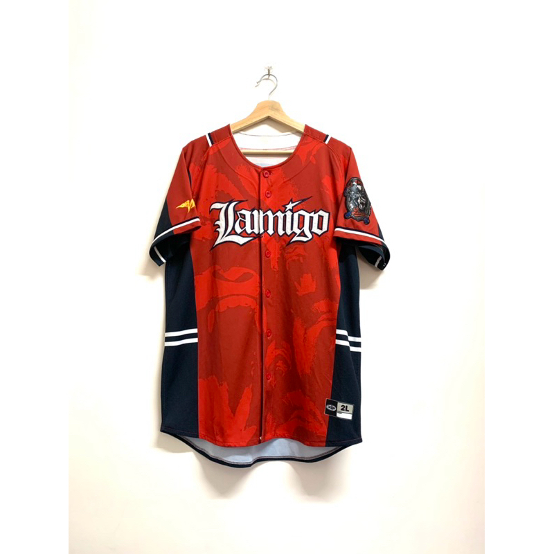 CPBL Lamigo Monkeys Jersey 中華職棒桃猿隊絕版棒球衣 | 蝦皮購物