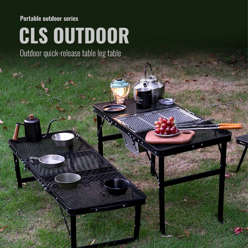 折疊桌 【露營中毒本鋪】 CLS IGT摺疊網桌 露營桌 收納桌 蛋捲桌 超輕鋁合金 高低兩用 快拆桌腳設計 大款 | 蝦皮購物