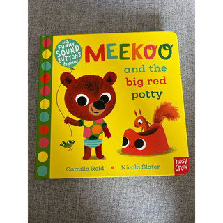 英國Nosy Crow 精裝音效觸控書：Meekoo and the big red potty | 蝦皮購物