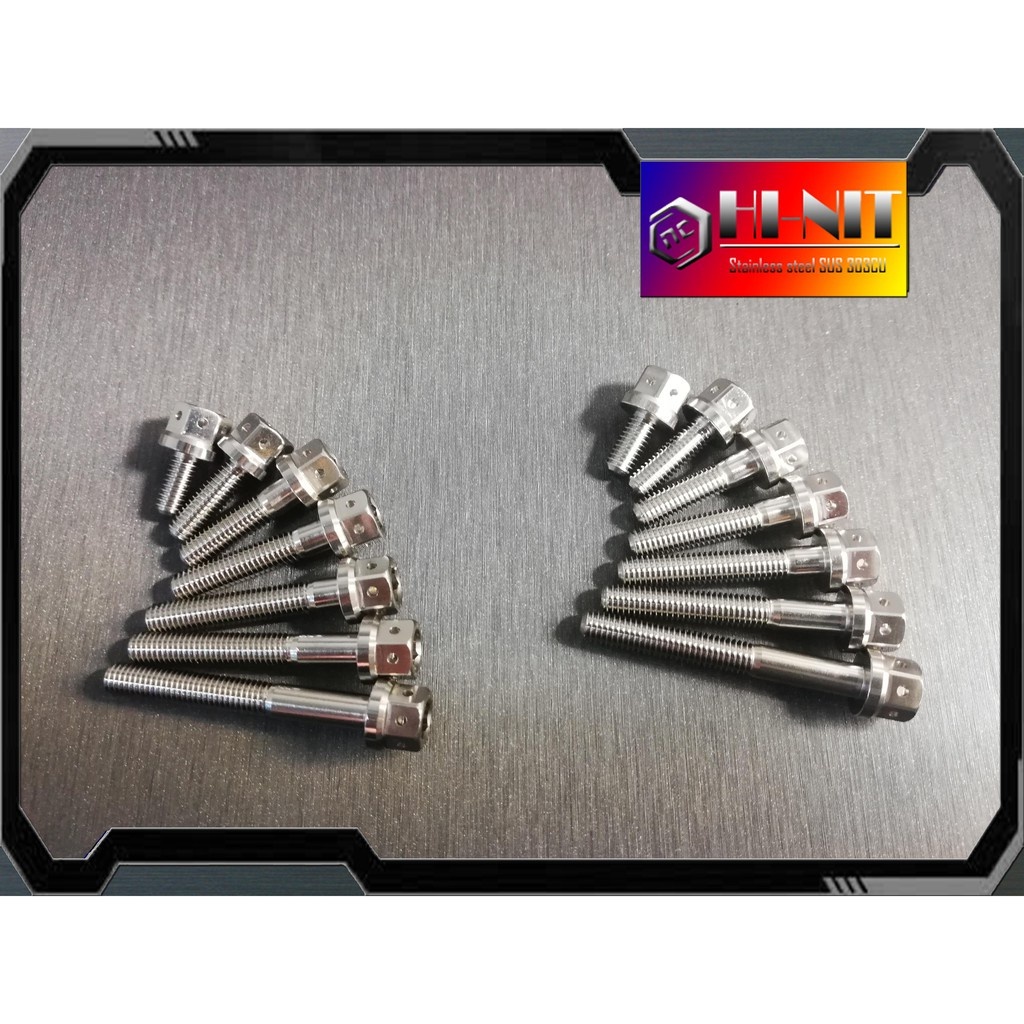 不鏽鋼/白鐵螺絲★M5 P:0.8牙 各長度/複選★CNC內外六螺絲★另有燒鈦鍍鈦彩鈦 | 蝦皮購物