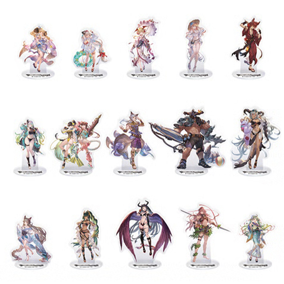 碧藍幻想 GBF FES 2024 泳裝 浴衣腳色立牌 | 水着・浴衣キャラクター アクリルスタンド2024 | 蝦皮購物