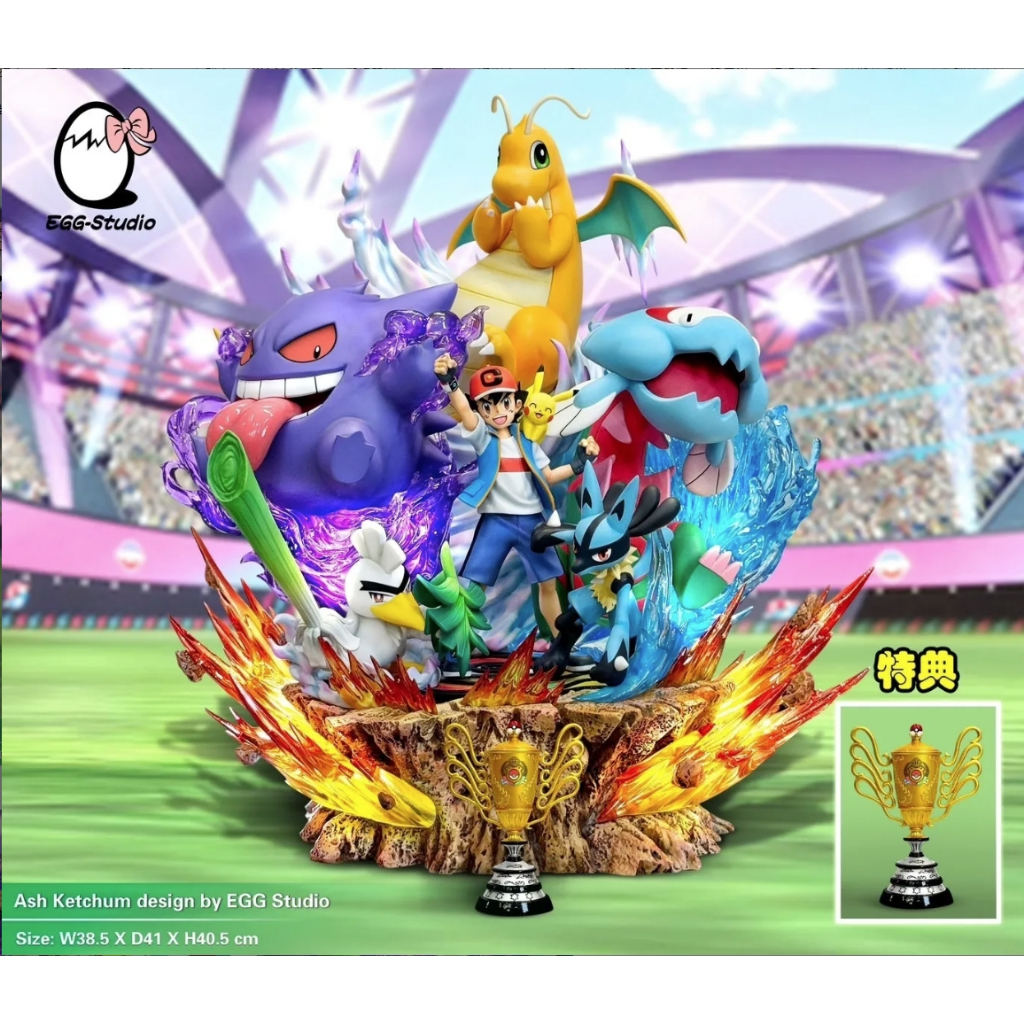 現貨 GK EGG 小智的奪冠瞬間 寶可夢 神奇寶貝 八大師世界錦標賽 耿鬼 快龍 全新未拆 | 蝦皮購物