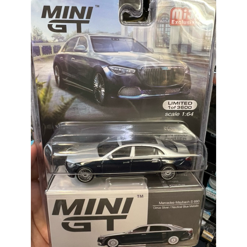 =天星王號= MINI GT #516 Mercedes-Maybach S680 1/64 美國吊卡 | 蝦皮購物