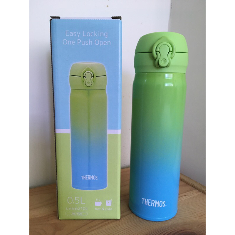 【管管小商店】全新現貨 THERMOS 膳魔師保溫瓶 jnl-500系列 500ml 青檸海洋藍 | 蝦皮購物