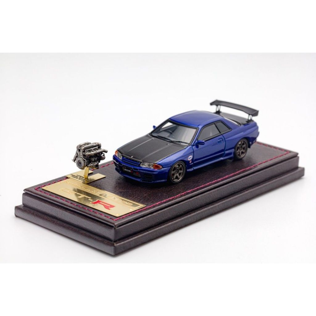 IG2689 1/64 Nissan Skyline GT-R Nismo (R32) Blue With RB26 | 蝦皮購物