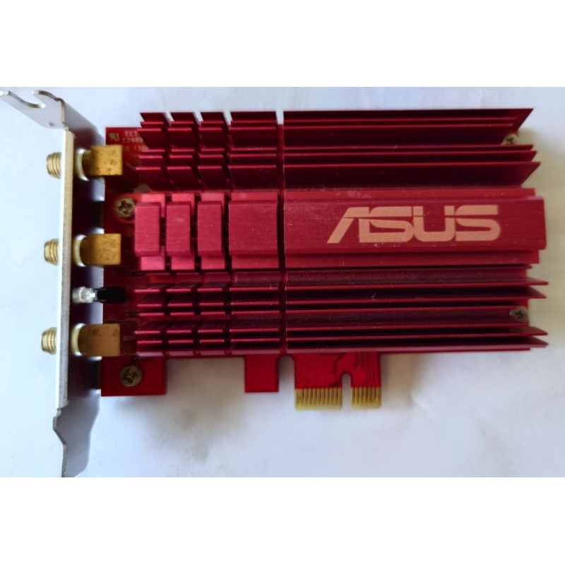 ASUS 華碩 11AC 雙頻內接式 PCIE介面 無線網路卡【PCE-AC66】 | 蝦皮購物