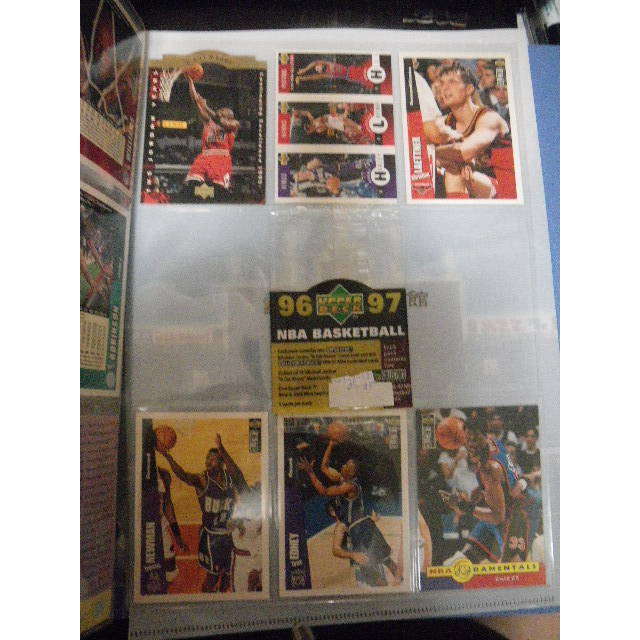 UPPER DECK NBA BASKETBALL 96-97 6張 CA10 A CUT ABOVE Micha | 蝦皮購物
