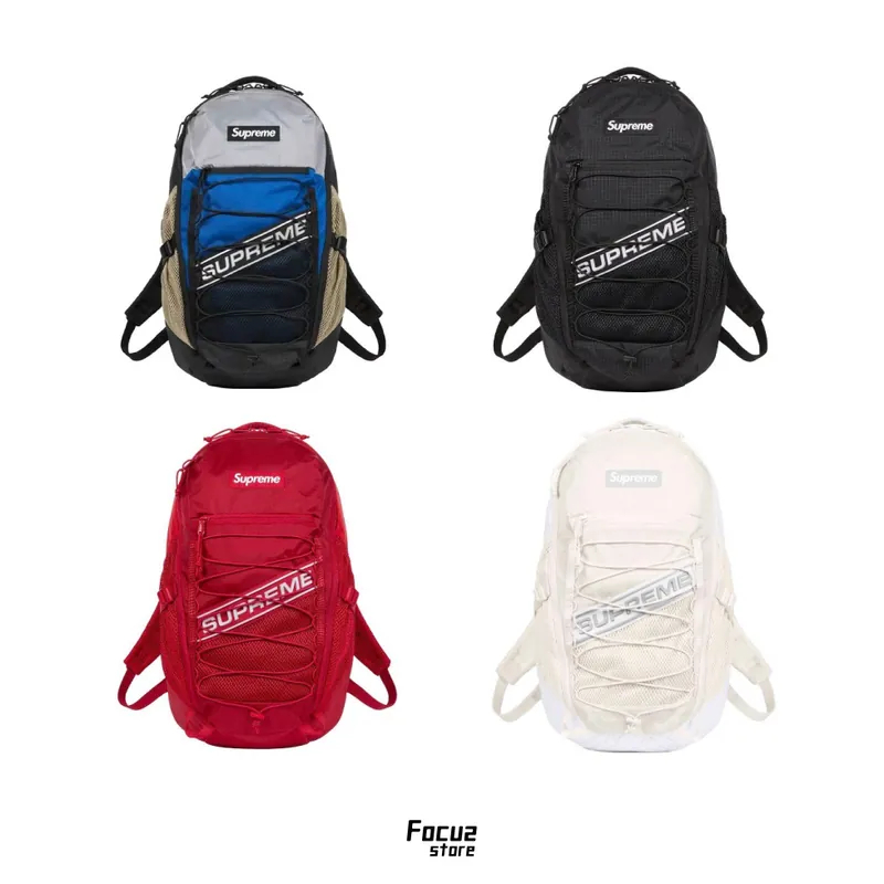 【Focus Store】 現貨秒發 Supreme FW23 Week 1 Backpack 後背包 四色 灰藍黑 | 蝦皮購物