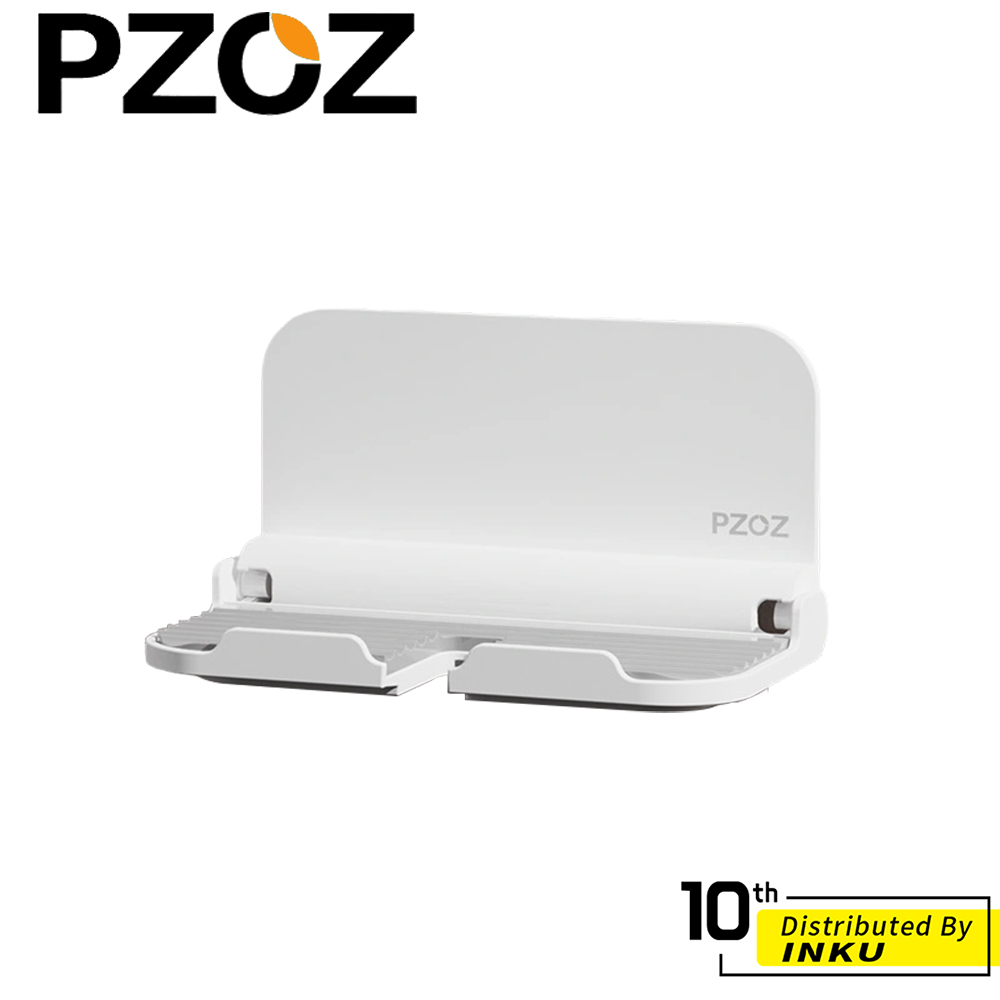 PZOZ 伸縮壁掛支架 手機平板架 廚房浴室充電直播 免打孔折疊 3M膠 | 蝦皮購物