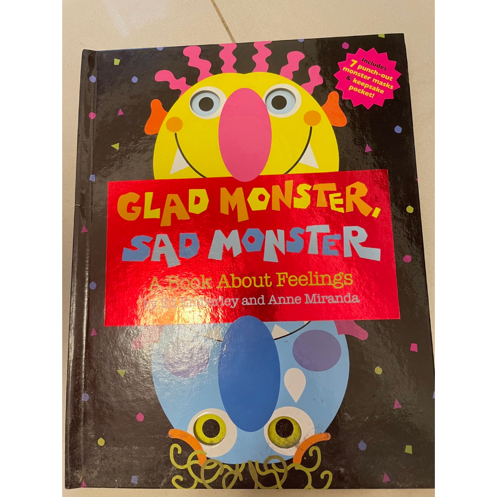 Glad Monster, Sad Monster―A Book About Feelings | 蝦皮購物