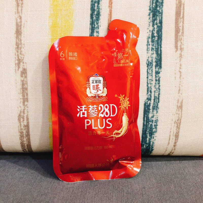 正官庄 活蔘28D PLUS 80ml/包 | 蝦皮購物