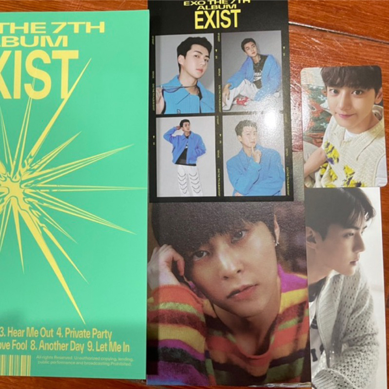 現貨拆專 EXO 正規七輯 EXIST PhotoBook版本 正規專輯 | 蝦皮購物
