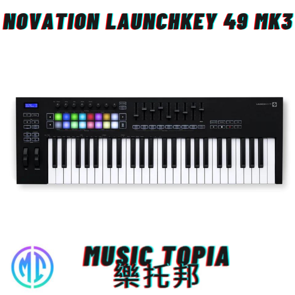Novation Launchkey 49 MK3 】 全新原廠公司貨 現貨免運費 MIDI鍵盤 第三代 | 蝦皮購物