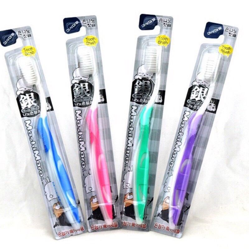 【隔日到貨】 多款牙刷 美國可貝爾牙刷 韓EQTECH流氓兔大頭銀牙刷 軟毛牙刷 成人牙刷批發 贈品 | 蝦皮購物