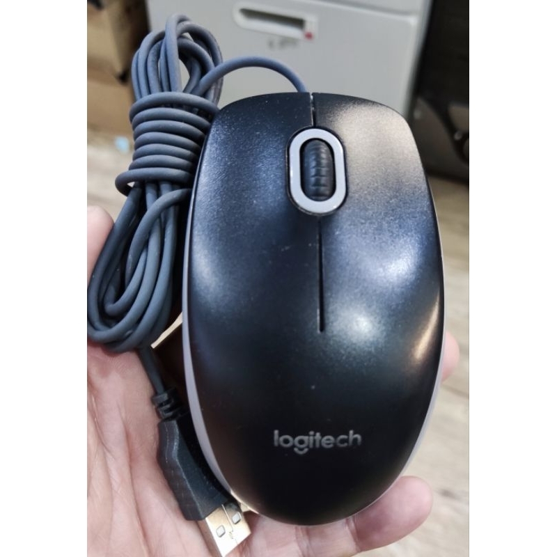 [台中現貨] 羅技logitech 辦公用滑鼠 經典款 M-U0026 微軟二手良品 三鍵 耐用 保固半年 | 蝦皮購物