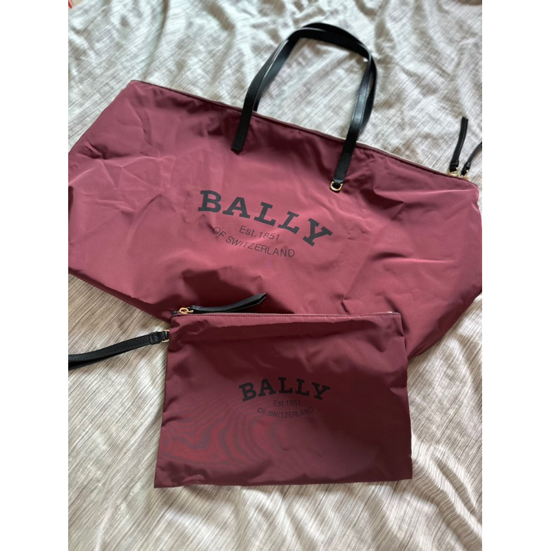 BALLY 摺疊旅行托特包(XL) BALLY Foldable Tote (XL)長榮航空免稅商品 | 蝦皮購物