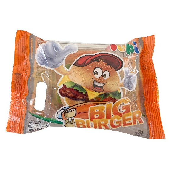 印尼 Yupi呦皮 QQ軟糖 單個 漢堡 軟糖 28g | 蝦皮購物