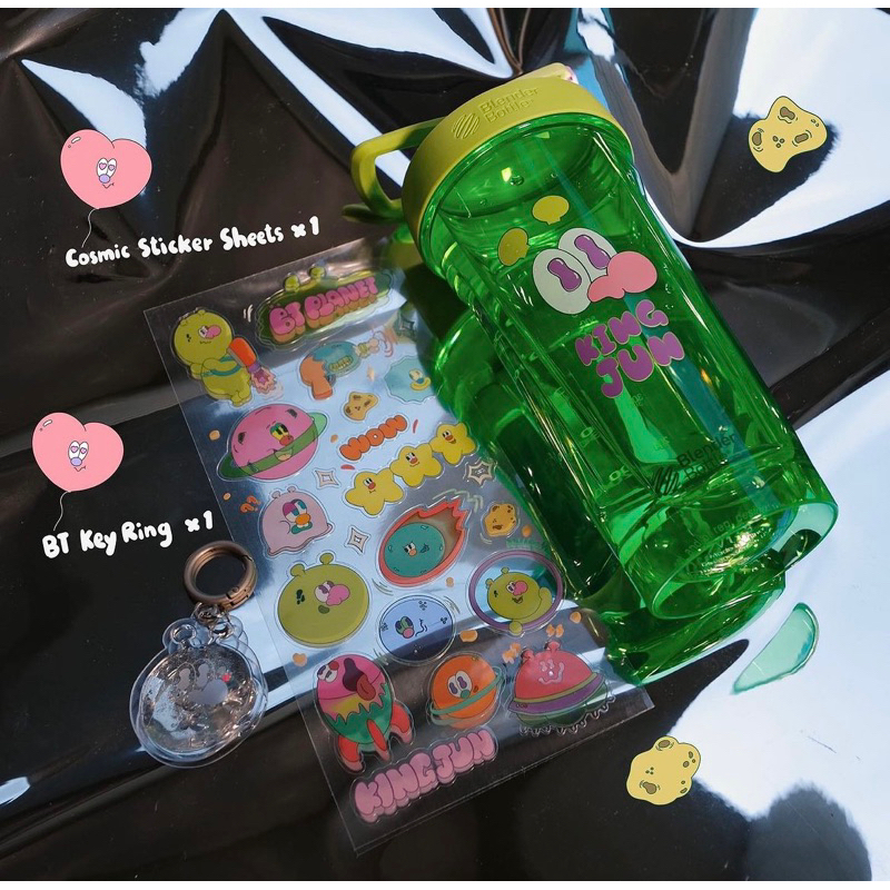 全新！現貨1個 kingjun 聯名水壺 2023臺灣文博會 Blender Bottle Strad | 蝦皮購物