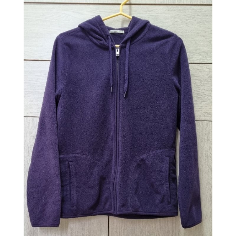 aa客人專屬賣場，請勿下單Lativ micro fleece 刷毛保暖連帽外套/紫色 | 蝦皮購物