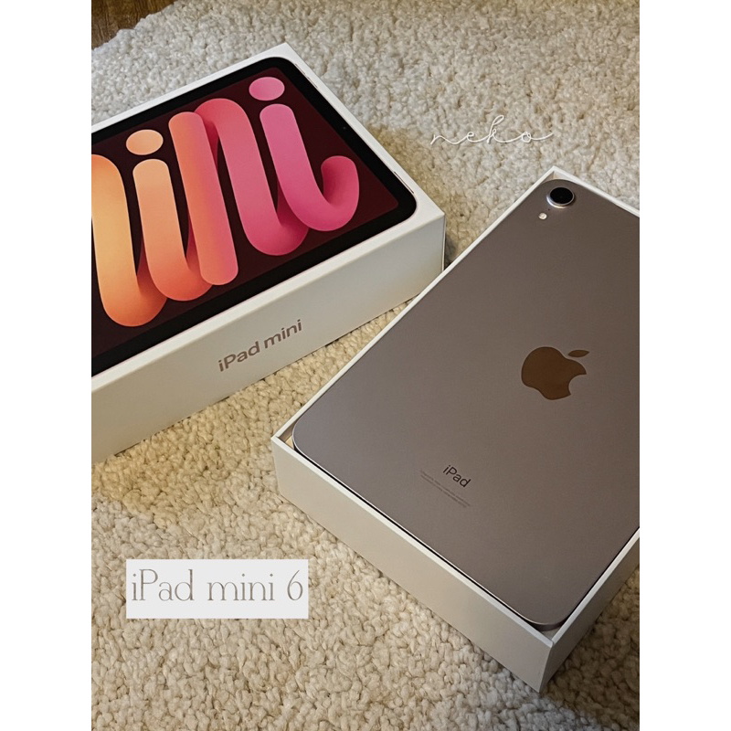 iPad mini 6 _二手 64G Wi-Fi 粉紅色/玫瑰金 含保護套 | 蝦皮購物