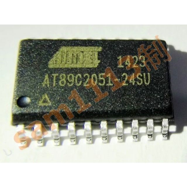 113單晶片 AT89C2051-24SU SOP-20 ATMEL 閃存微控 89C2051 >>10個 | 蝦皮購物