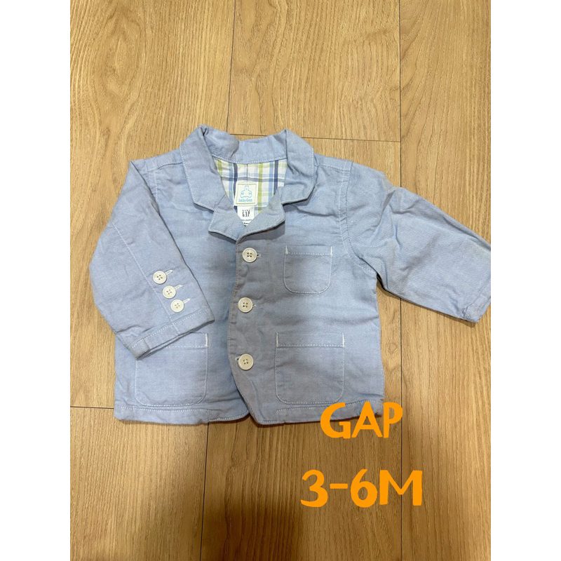 GAP 童裝 外套 嬰兒西裝外套 3-6M | 蝦皮購物